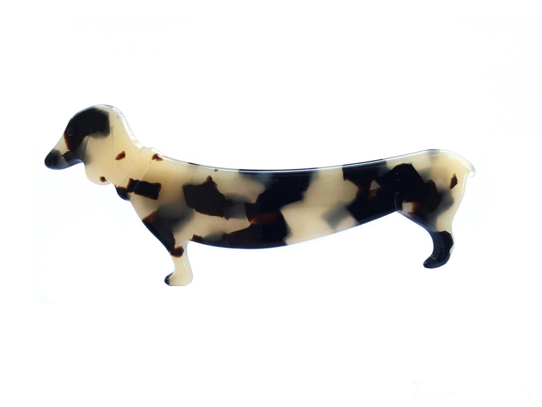 Wardani, Dachshund French Tortoise Barrette Tortoiseshell Doxie Dog ...