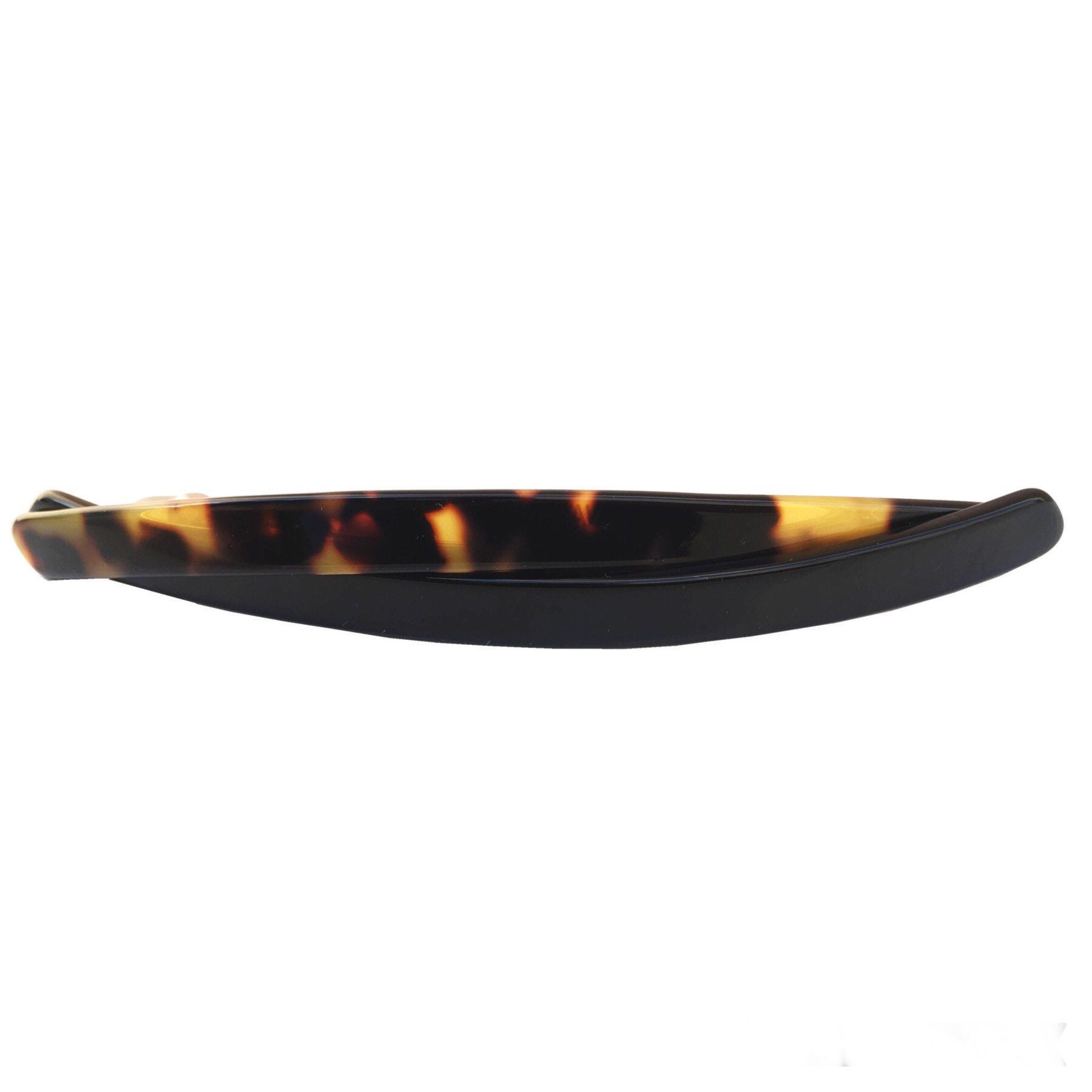 Wardani Twisted Long French Tortoise Barrette Tortoiseshell - Etsy