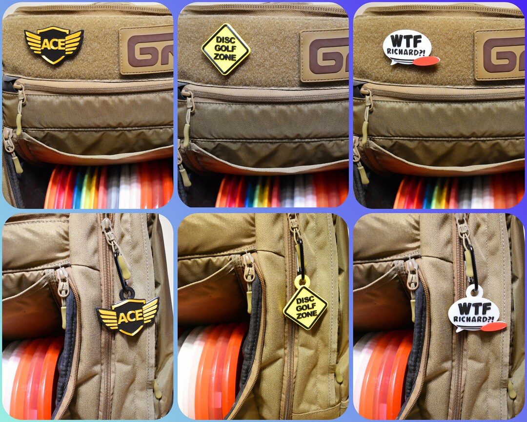3D Printed Disc Golf Bag Accessories - Etsy