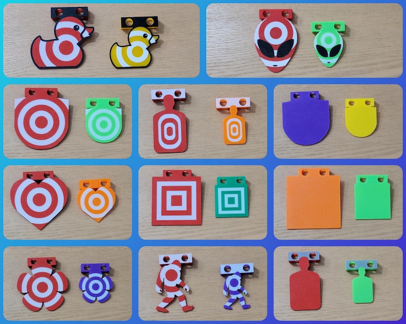 3D Printed Flexible Targets - Etsy