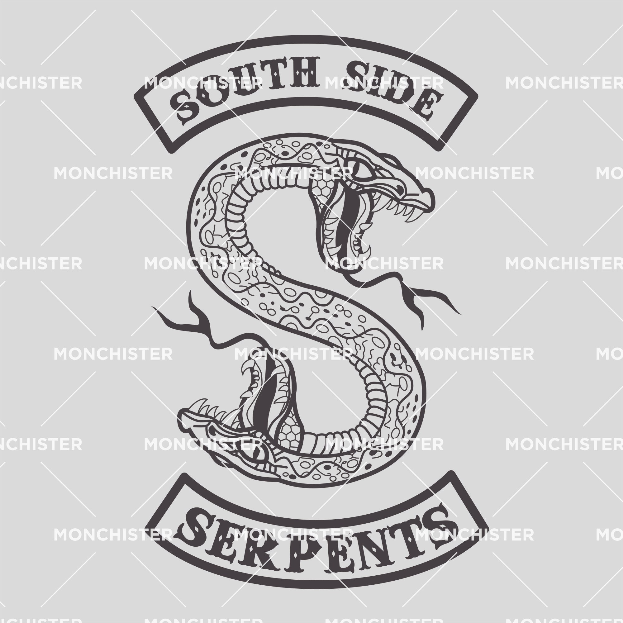South Side Serpents SVG File to Cut - Etsy