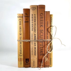 Vintage Farmhouse Collection / Rustic Autumn Book Set - Etsy