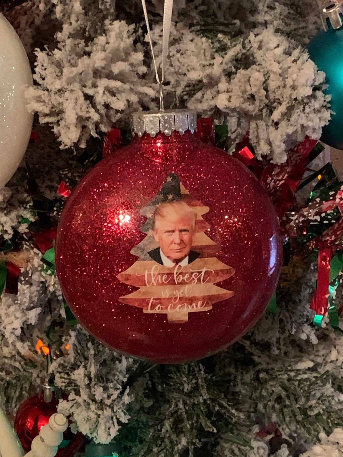 Trump Christmas Ornament Trump Ornament for Christmas Tree. - Etsy