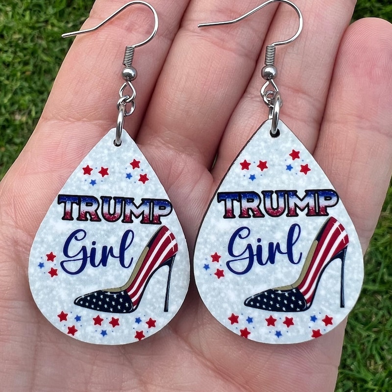 Trump Earrings - Etsy