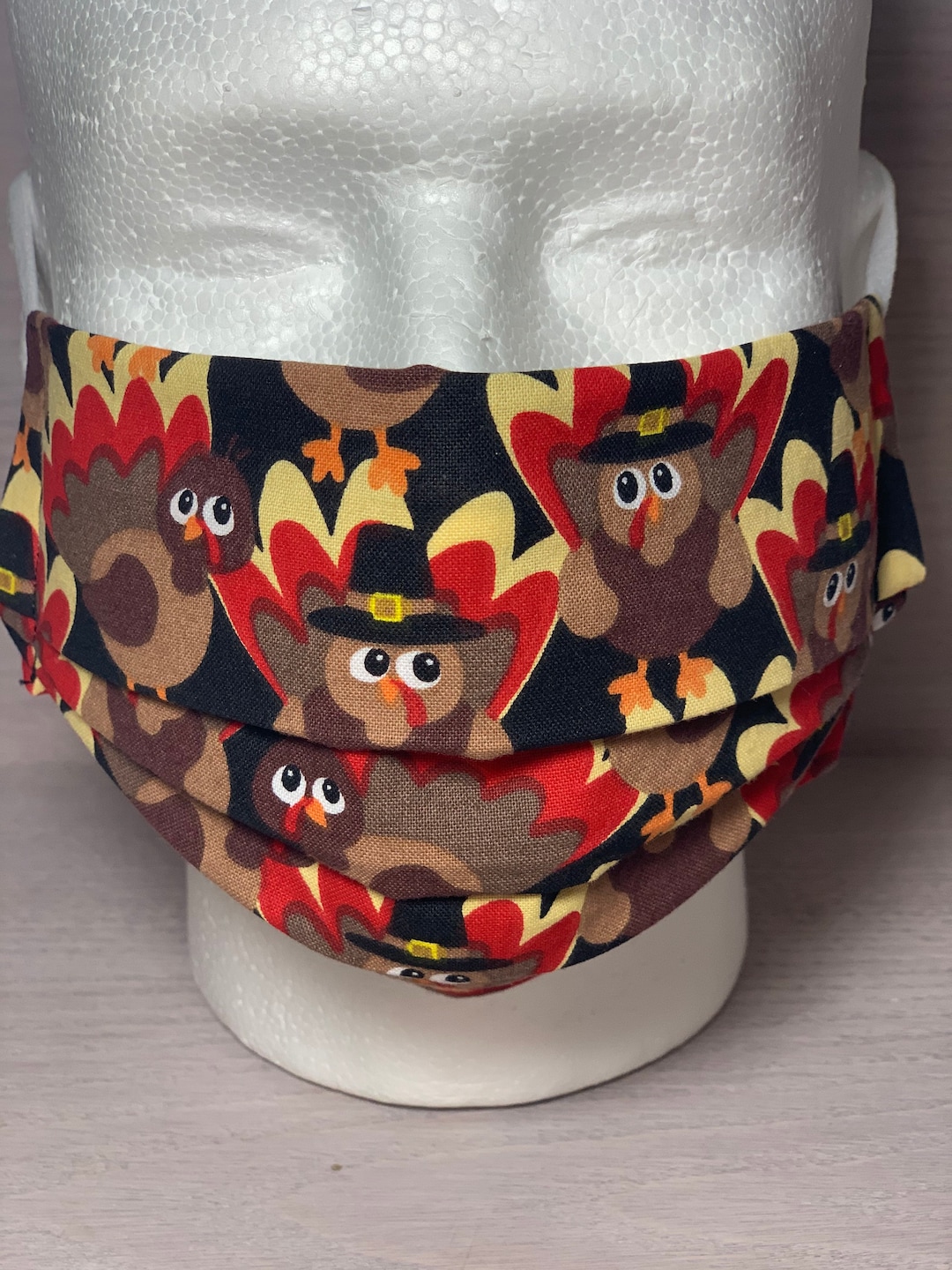 Thanksgiving Face Mask. Turkey Mask. Cute Turkey, Gobble Gobble ...