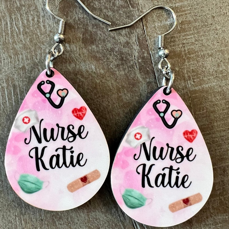 Nurse Earrings - Etsy