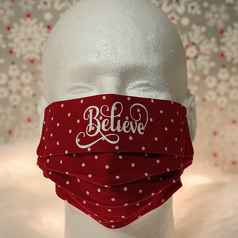 Christmas Mask - Etsy