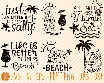 Beach sayings | Etsy