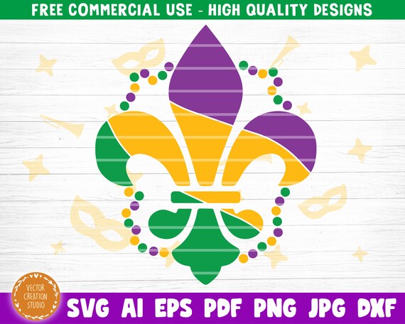 Kids' Crafts Paper, Party & Kids Louisiana hide crazy parade SvG fleur ...
