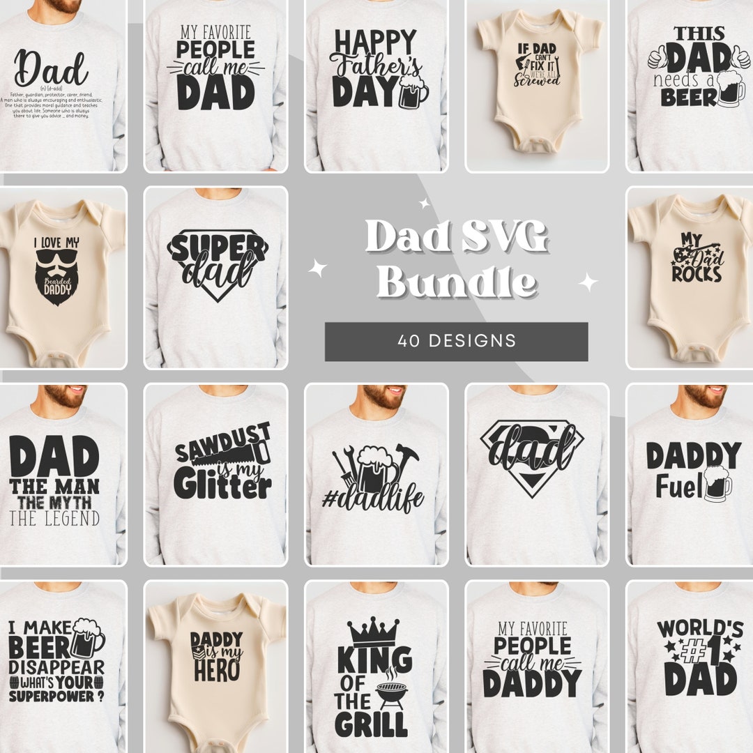 Dad Bundle Svg, Father Bundle Svg, Father’s Day Svg, Dad Quote Svg, Best Dad Ever Svg, Daddy Svg ...