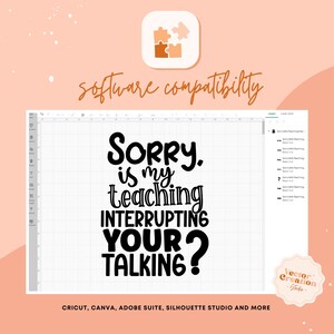 Teaching Interrupting Talking Svg, Teacher Svg, Teacher Appreciation ...