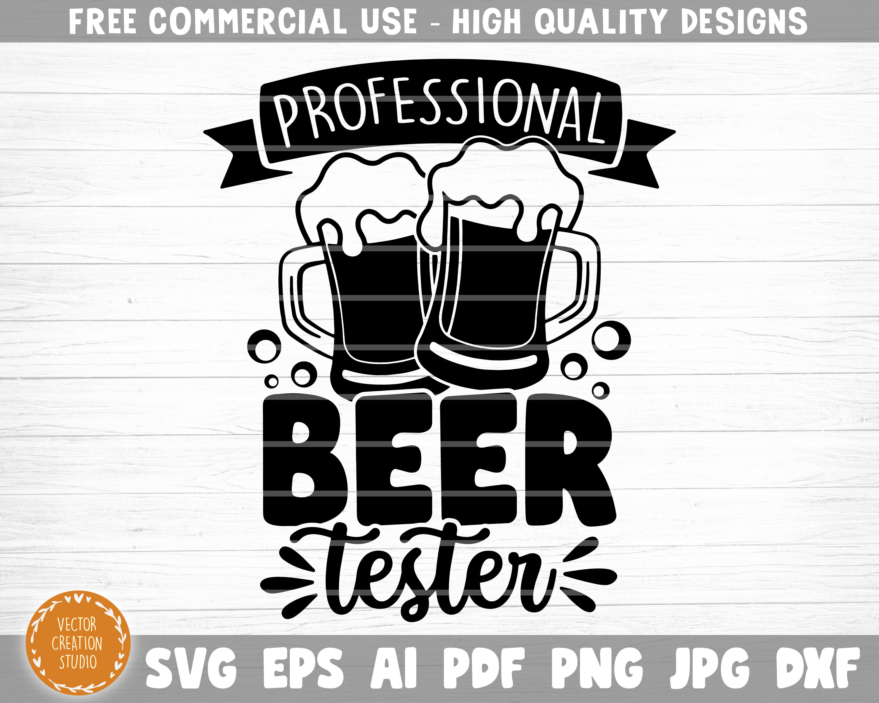 Professional Beer Tester SVG Cut File Beer Svg Bundle Funny | Etsy