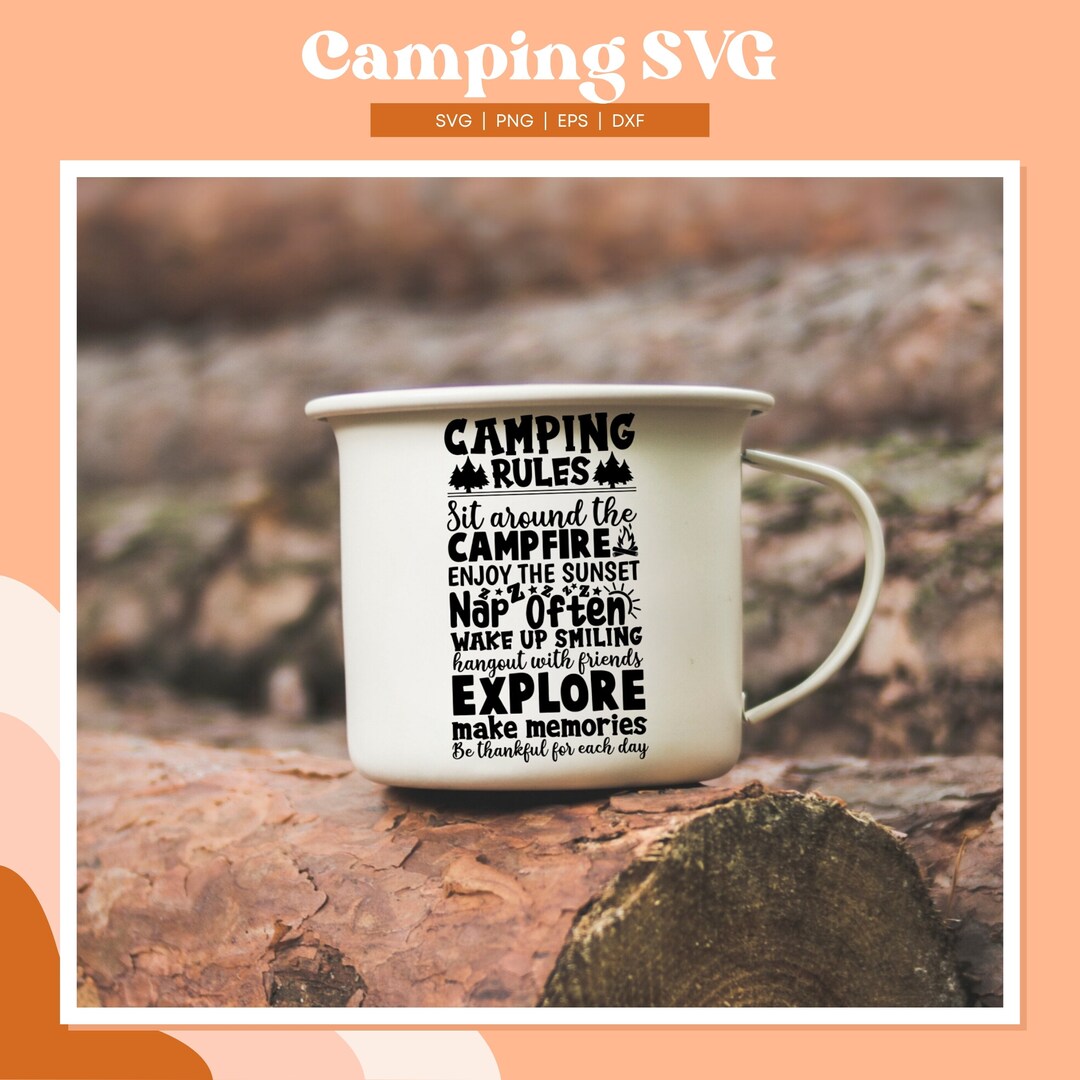 Camping Rules Svg, Camping SVG Bundle, Camping Svg, Camp Svg, Camp Life ...