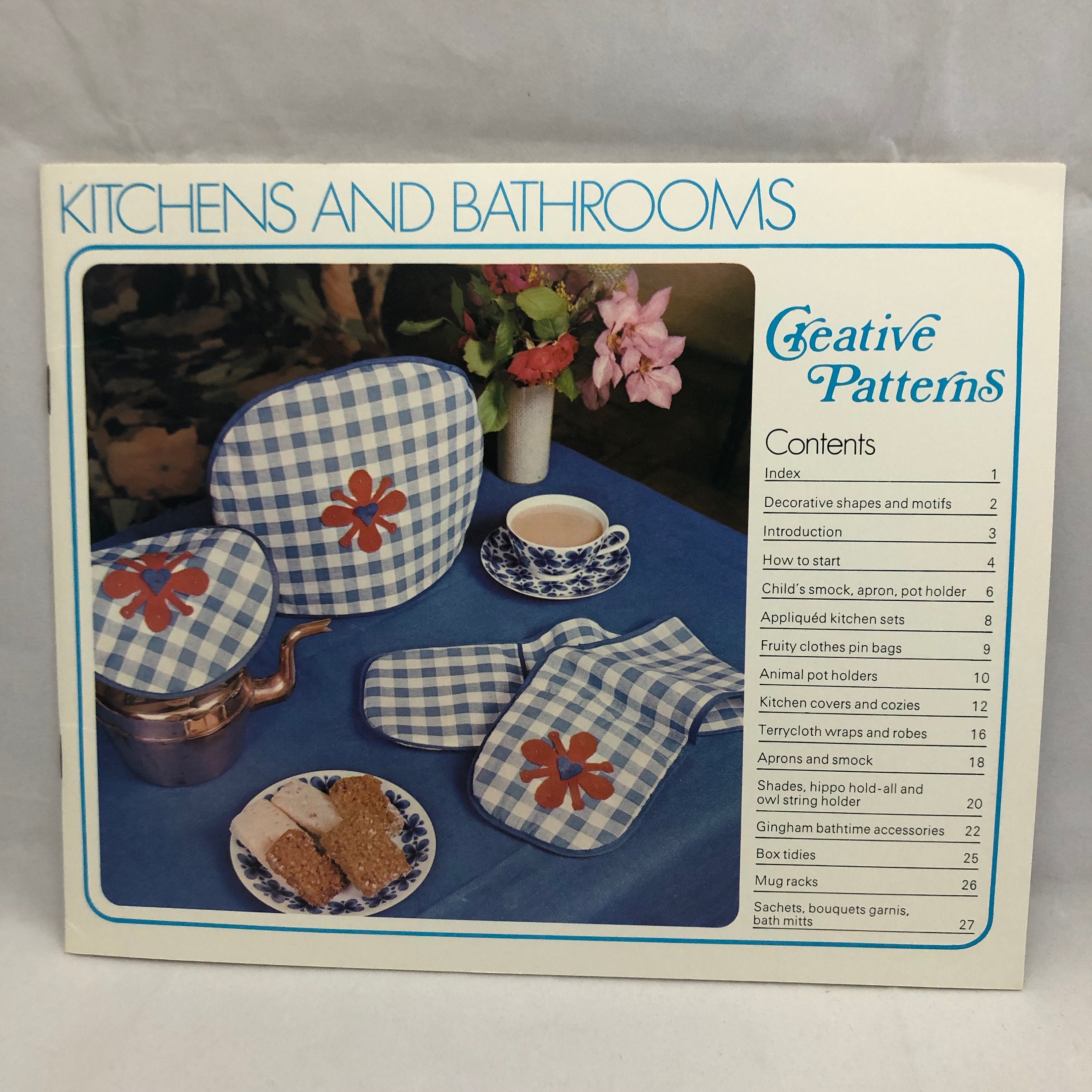 Creative Patterns 1975 Kitchens and Bathrooms Idea and Instruction Book ...