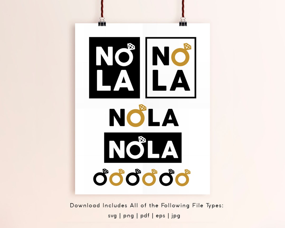 NOLA Bride Svg, NOLA Bachelorette, New Orleans Bride Svg, Nola Bride ...