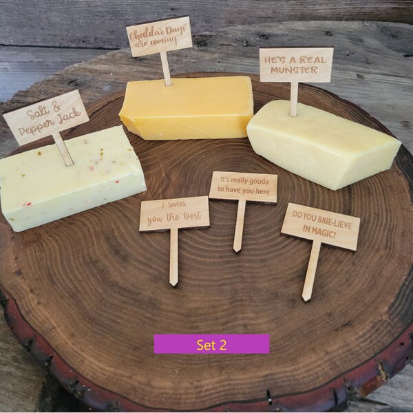 Cheese Markers - Etsy
