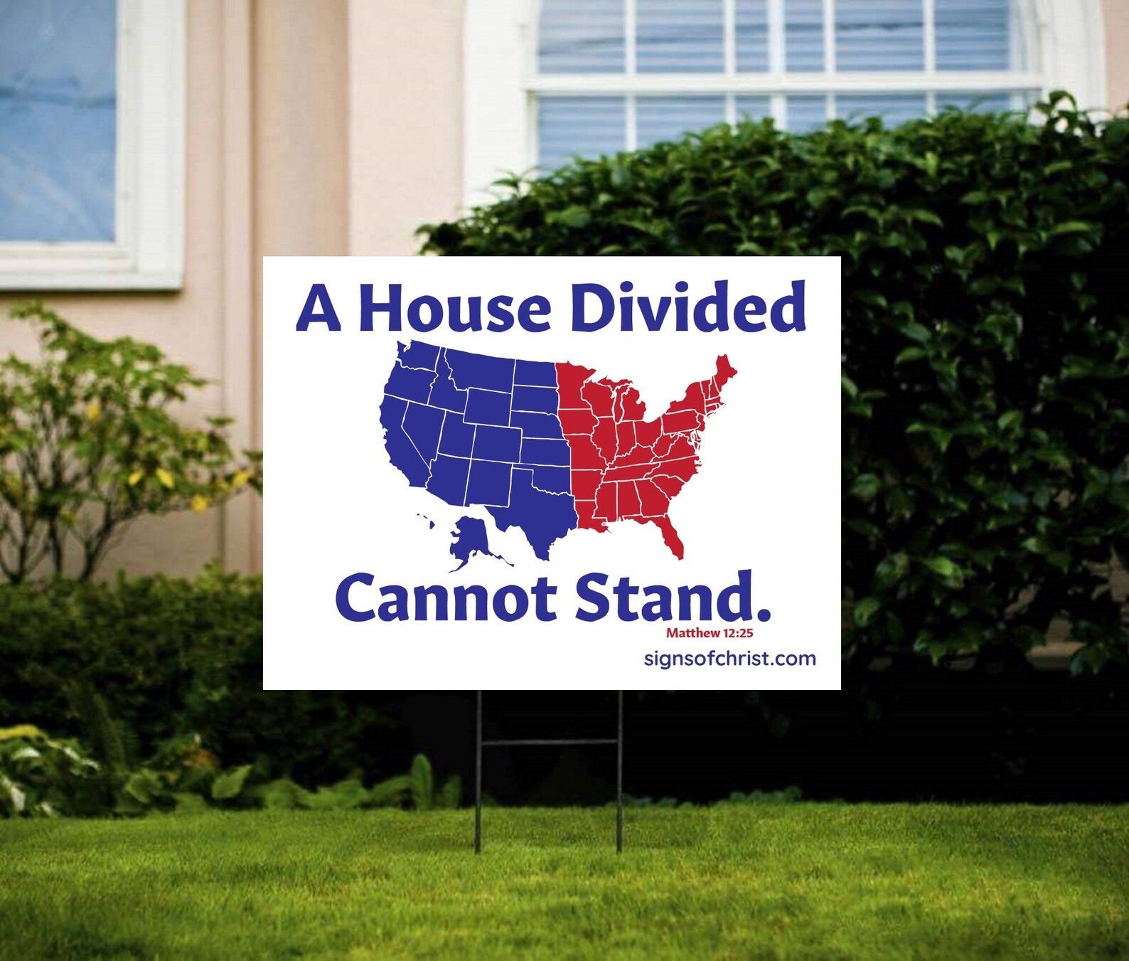Divided America Yard Sign By - Etsy