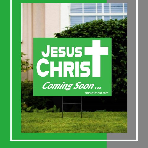 No Matter Who is President Jesus is King YARD SIGN Jesus is | Etsy