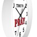 Time to Pray Wooden Wall Clock - Etsy