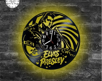 Elvis Wall Clock - Etsy