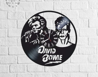 David Bowie Clock - Etsy