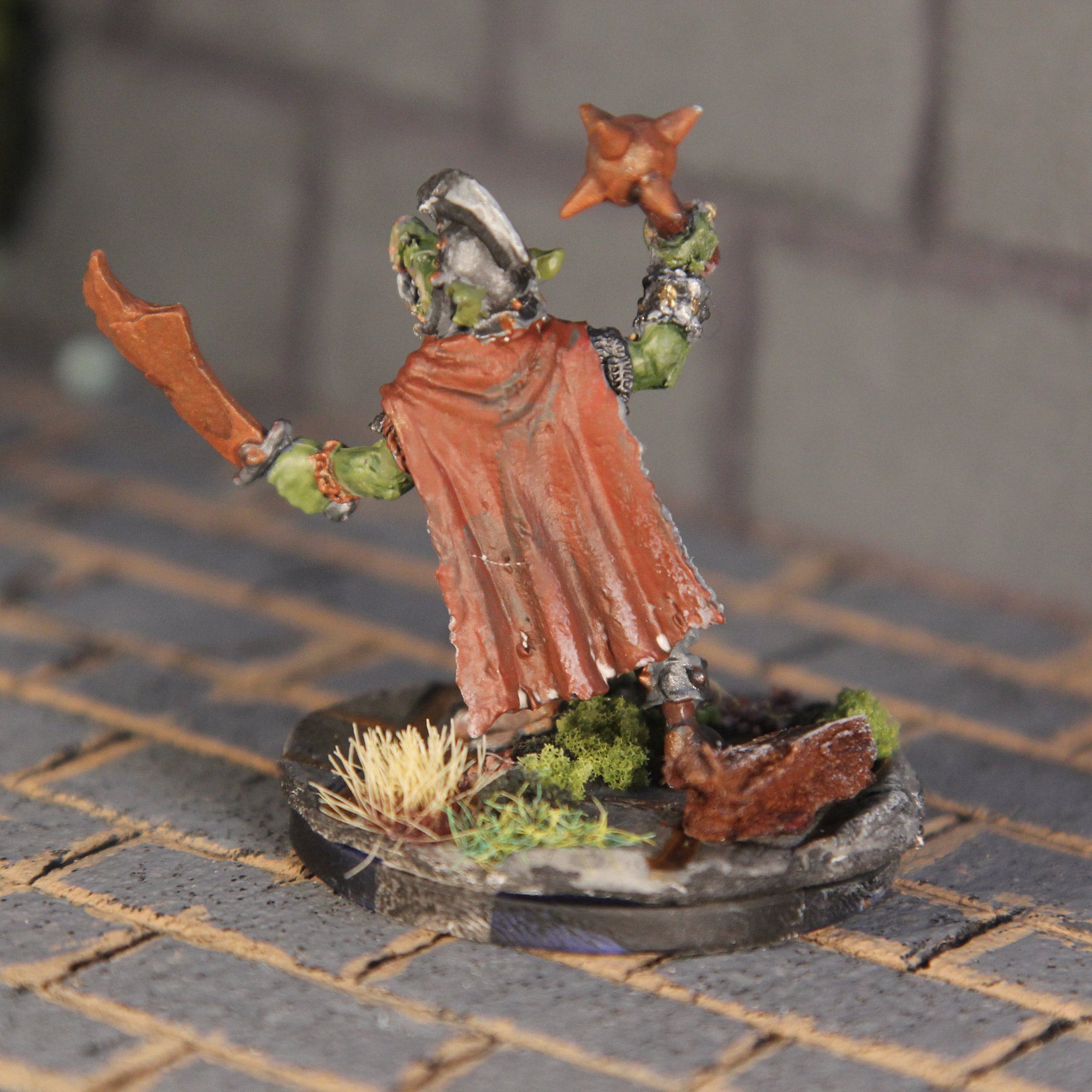 Hand Painted Pig Faced Orc Commander - Etsy