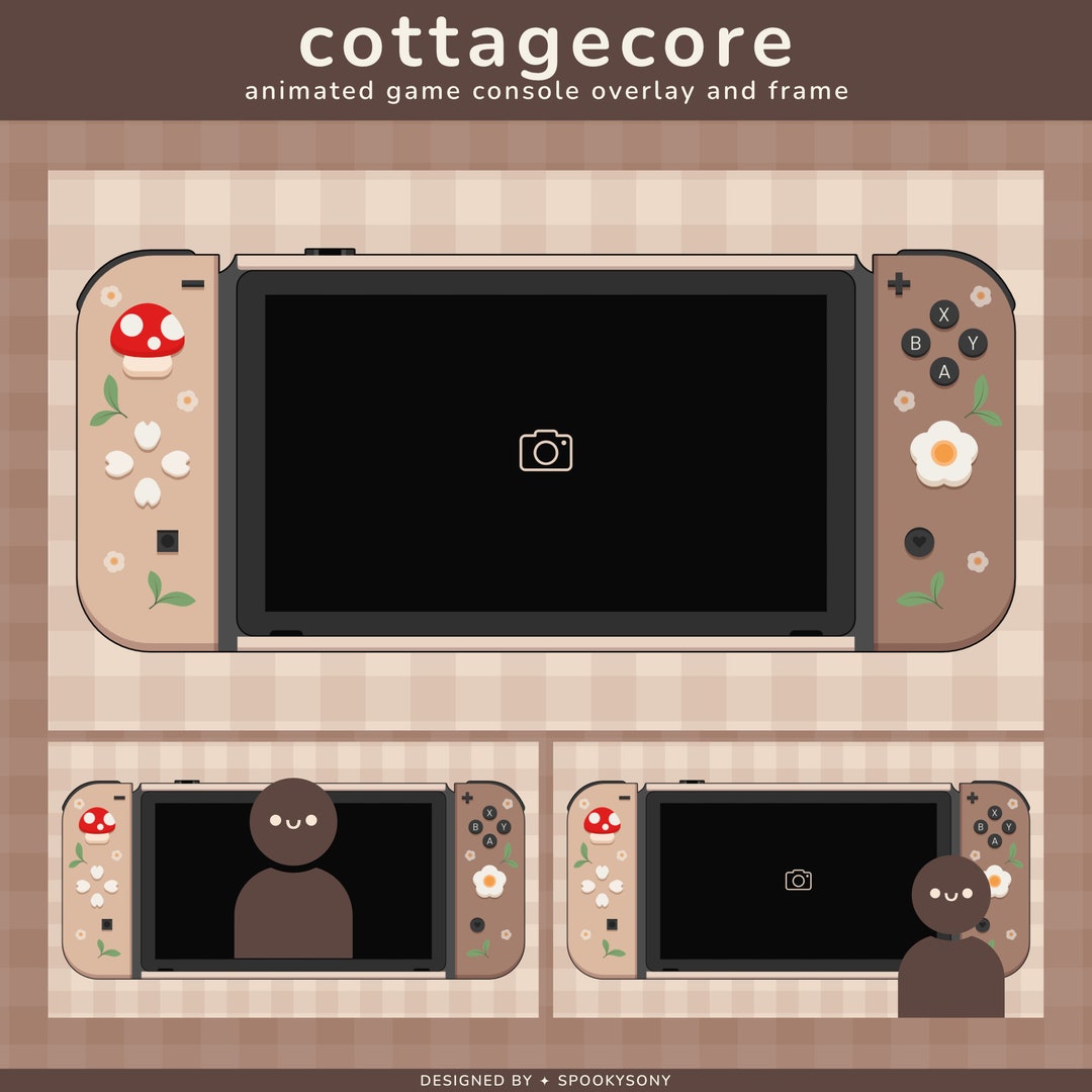 Animated Webcam Frames and Overlay Game Console Gaming Chatting ...