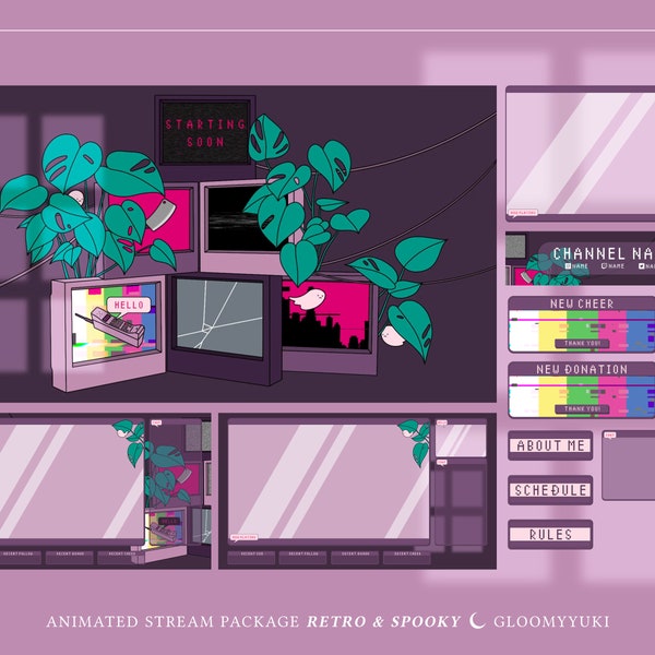 Twitch Hell Spooky Overlay - Etsy Australia