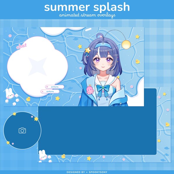 Vtuber Background Ocean - Etsy