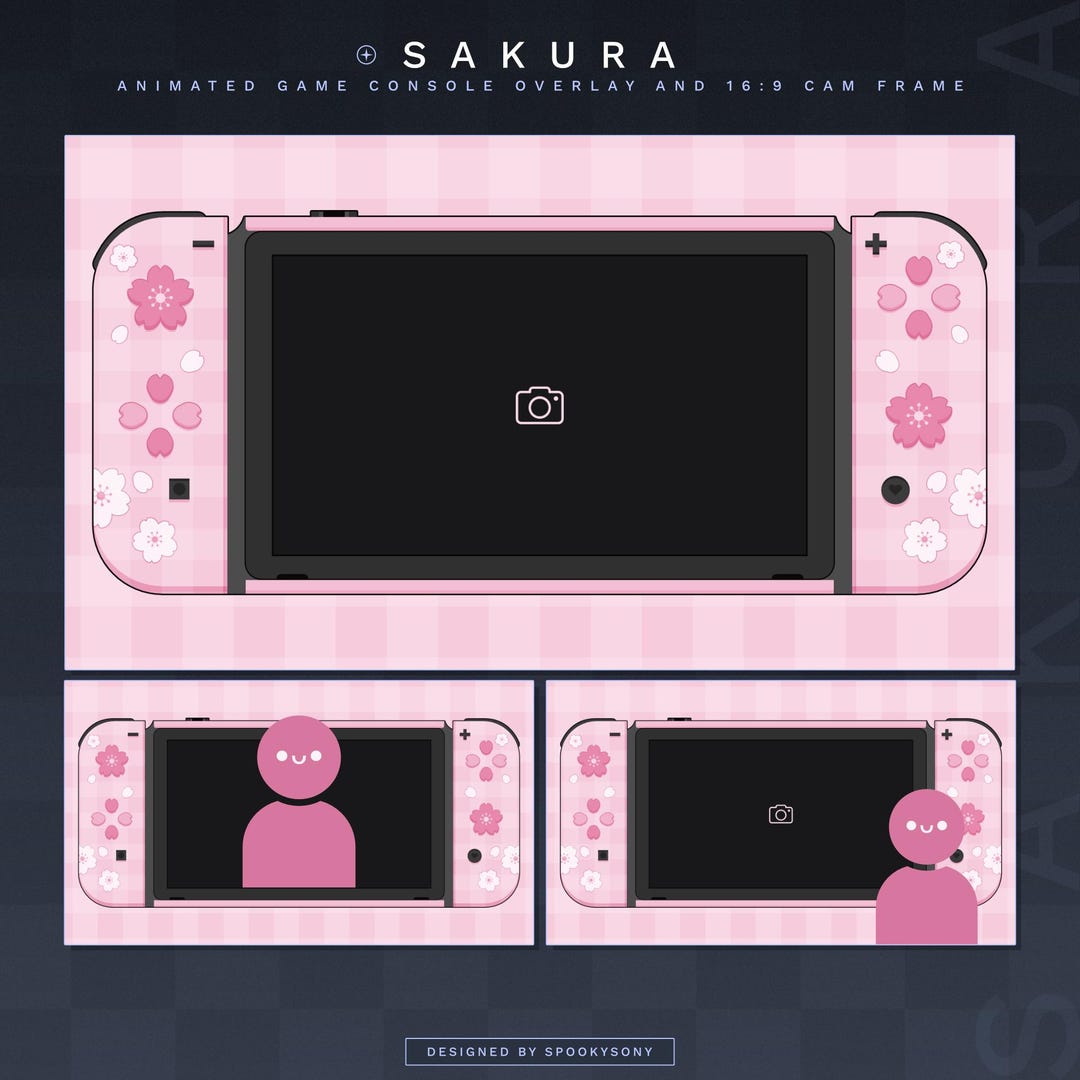 Animated Webcam Frames and Overlay | Game Console | Gaming Chatting ...