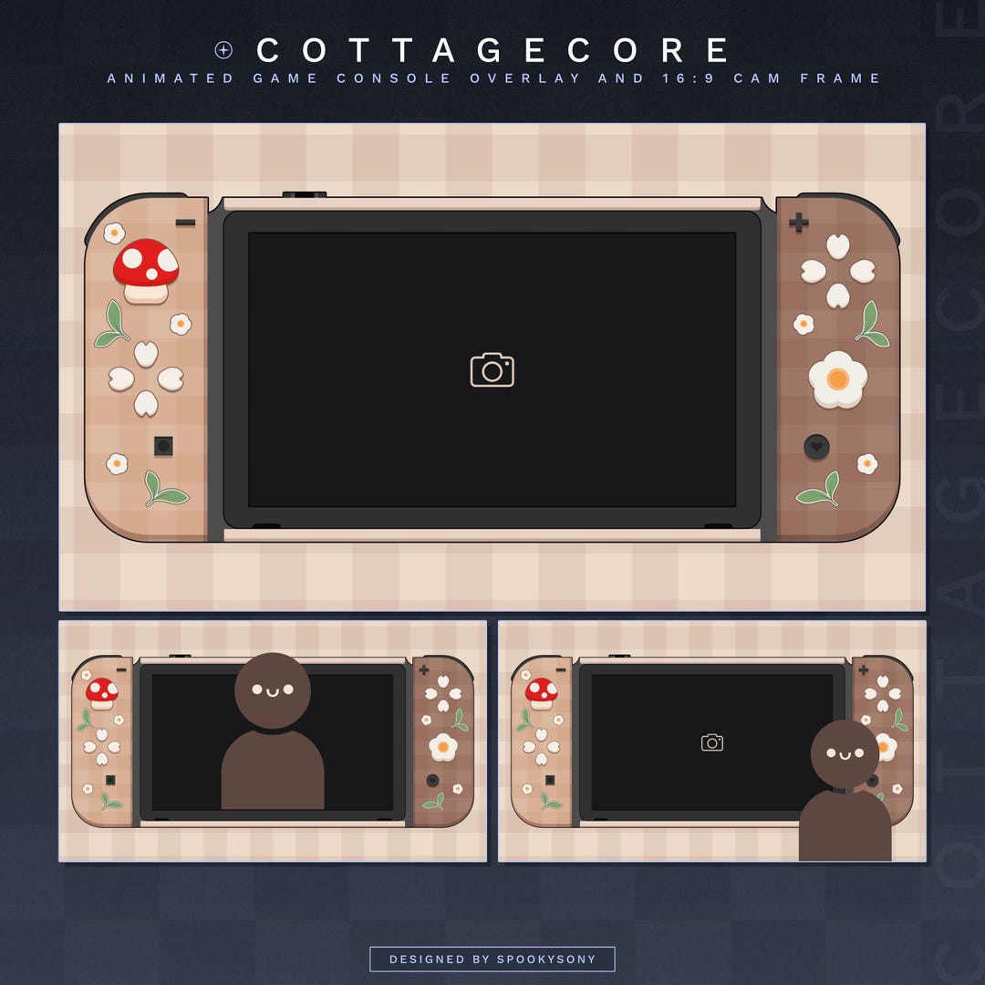 Animated Webcam Frames and Overlay | Game Console | Gaming Chatting ...