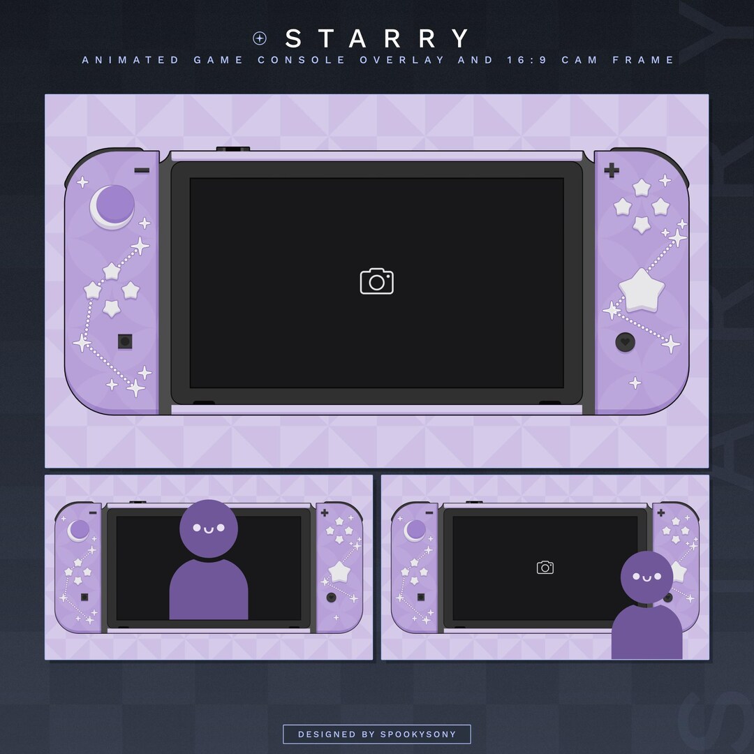 Animated Webcam Frames and Overlay | Game Console | Gaming Chatting ...