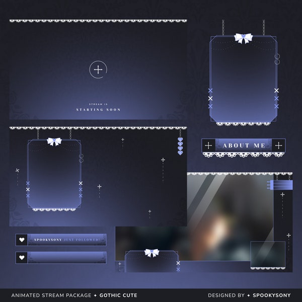 Stitch Twitch Overlays - Etsy