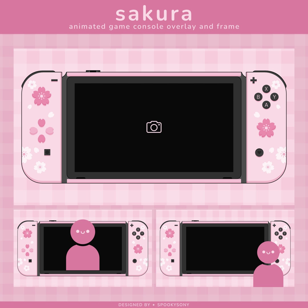 Animated Webcam Frames and Overlay Game Console Gaming Chatting ...