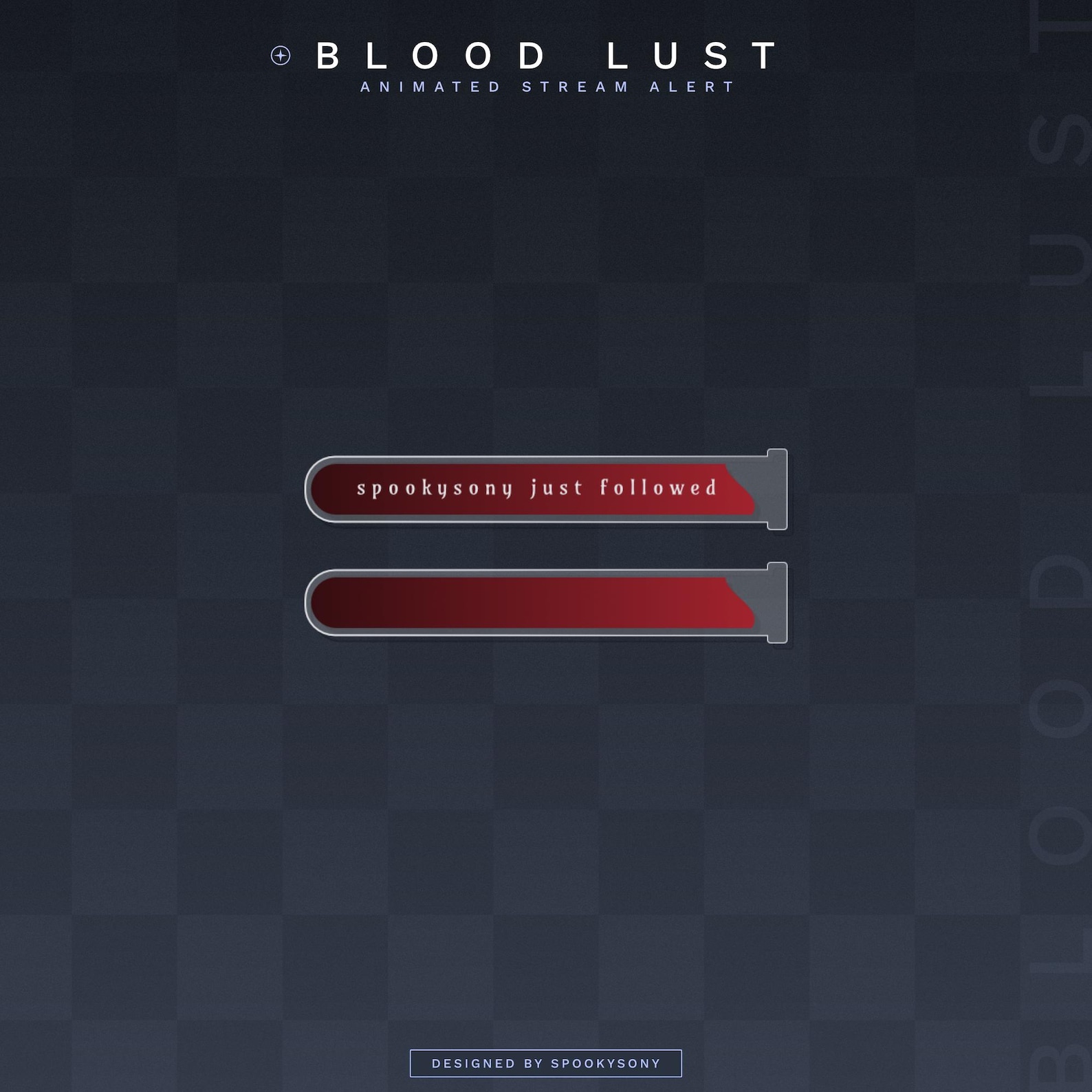 Blood Lust Animated Stream Package | Gaming Chatting Overlays | Twitch ...