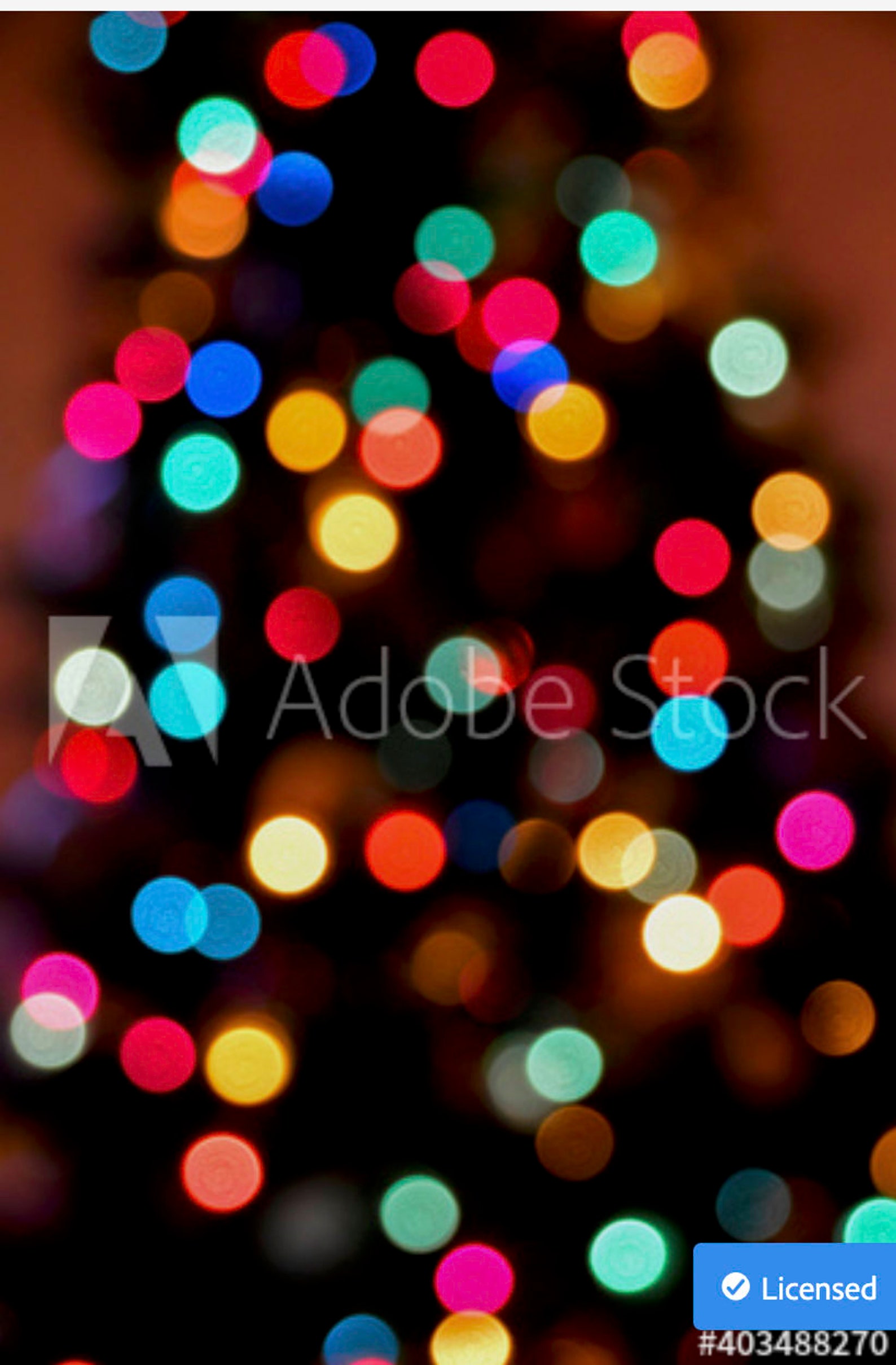 Rainbow Bright Colorful Bokeh Lights Photo Overlay - Etsy
