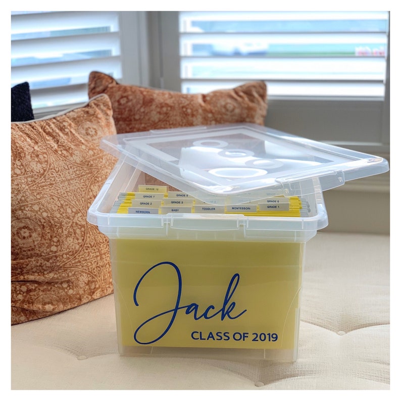 School Memory Box | Etsy