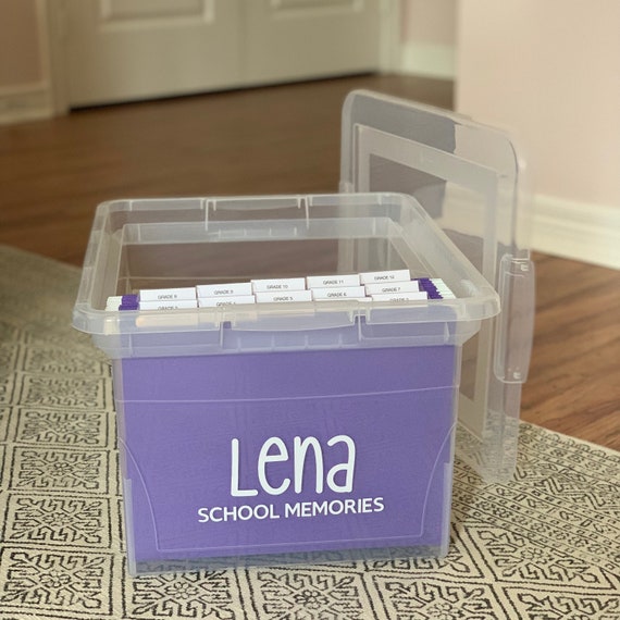 School Memory Box - Etsy