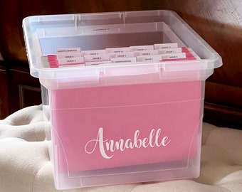 DOWNLOAD, School Memory Box, Printable, Print From Home, Digital - Etsy