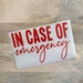 Emergency File Box - Etsy
