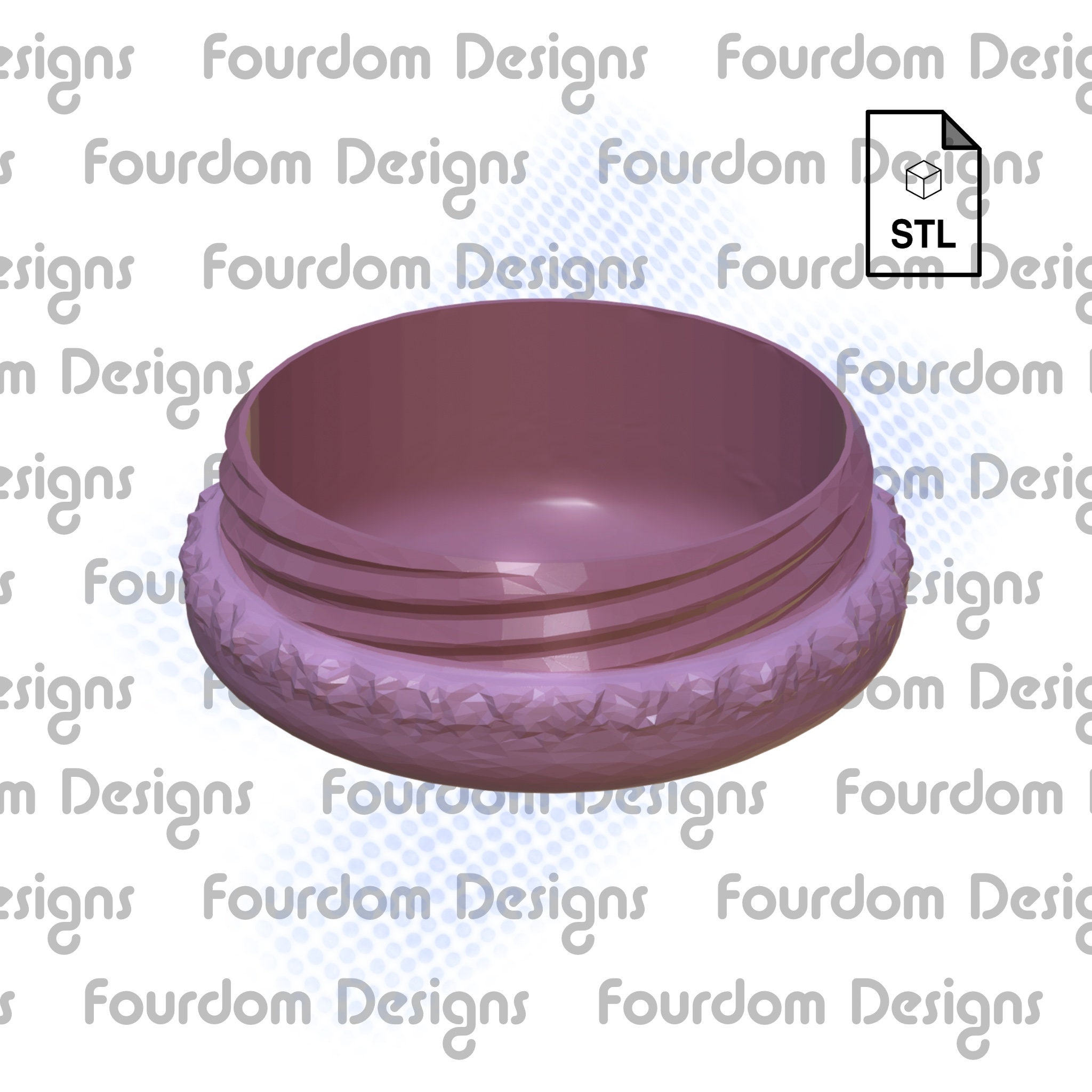 Macaron Container With Screw on Lid STL File for 3D Printing - Etsy