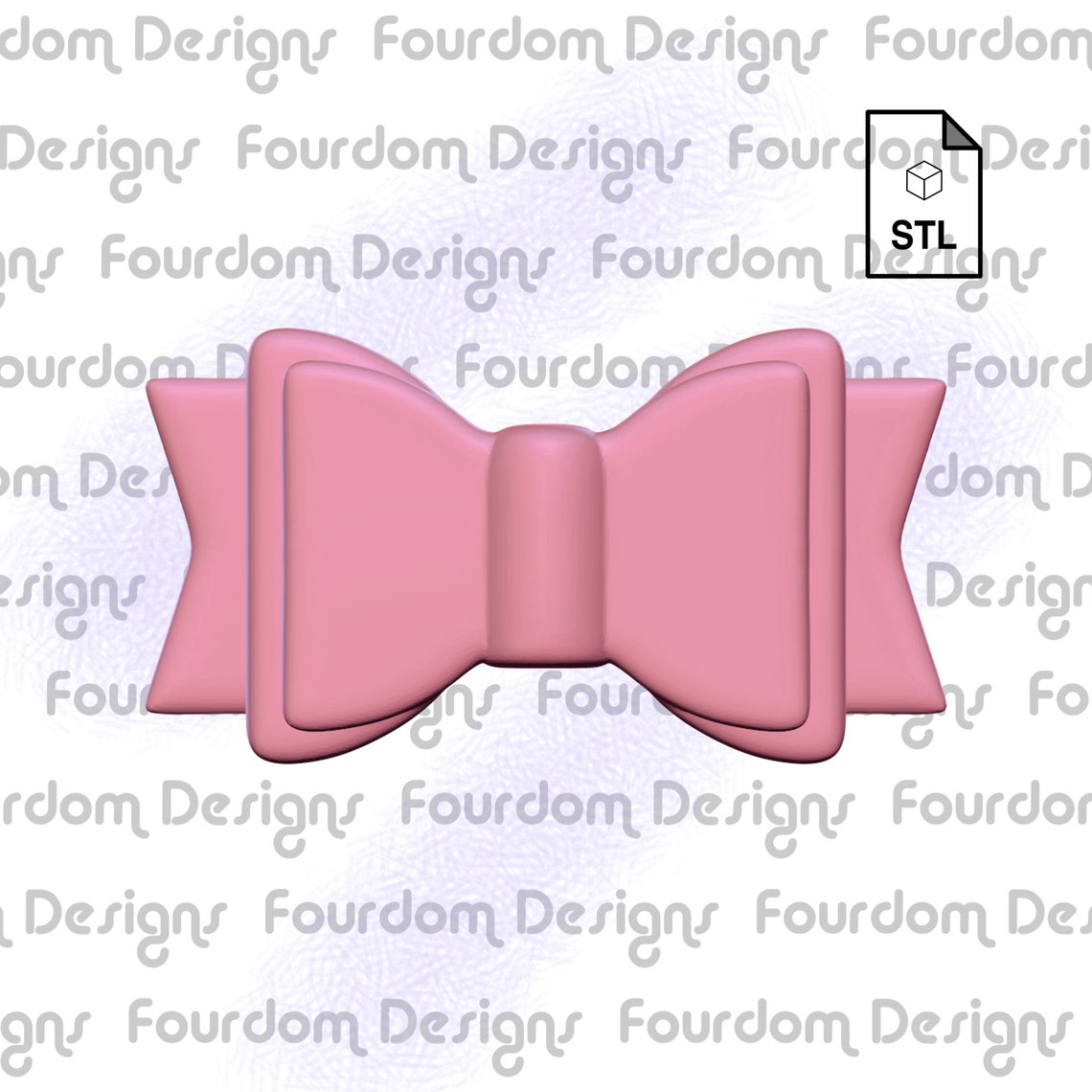 Bow Straw Topper STL File for 3D Printing Digital Download - Etsy