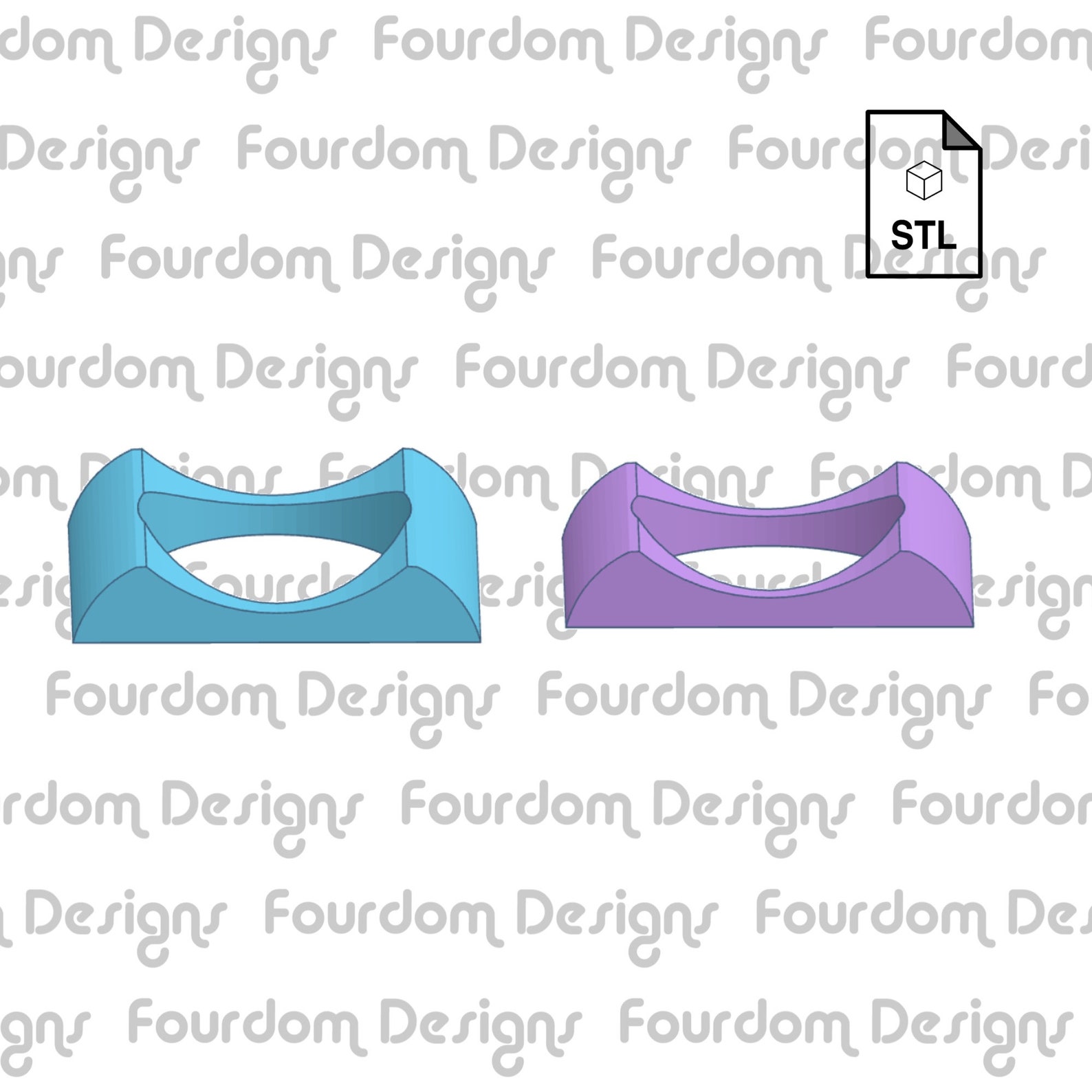 Tumbler Cradle Cup Holder STL File for 3D Printing Digital - Etsy