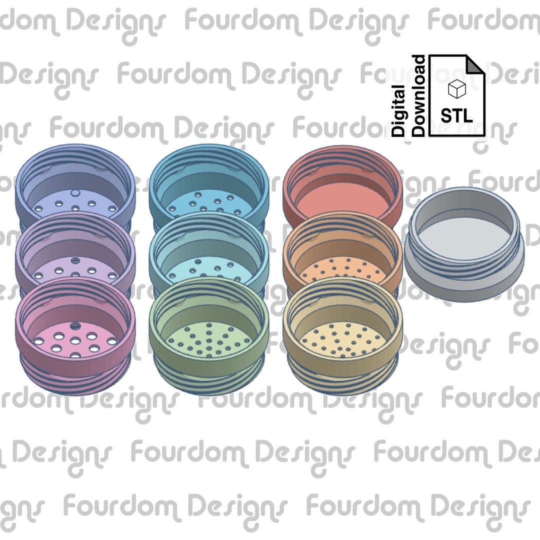 Rhinestone Sorter STL File for 3D Printing - Digital Download - Etsy