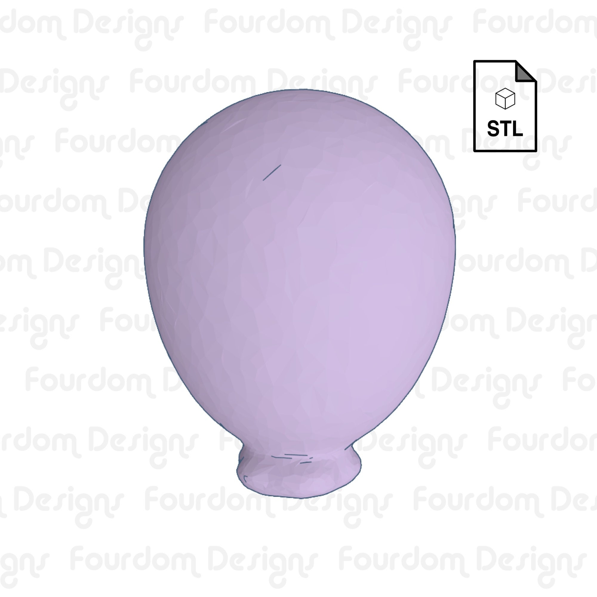 Balloon Straw Topper Straw Buddy STL File for 3D Printing | Etsy