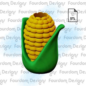 Corn Straw Topper STL File for 3D Printing - Digital Download - Etsy
