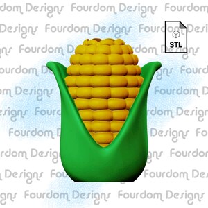 Corn Straw Topper STL File for 3D Printing - Digital Download - Etsy
