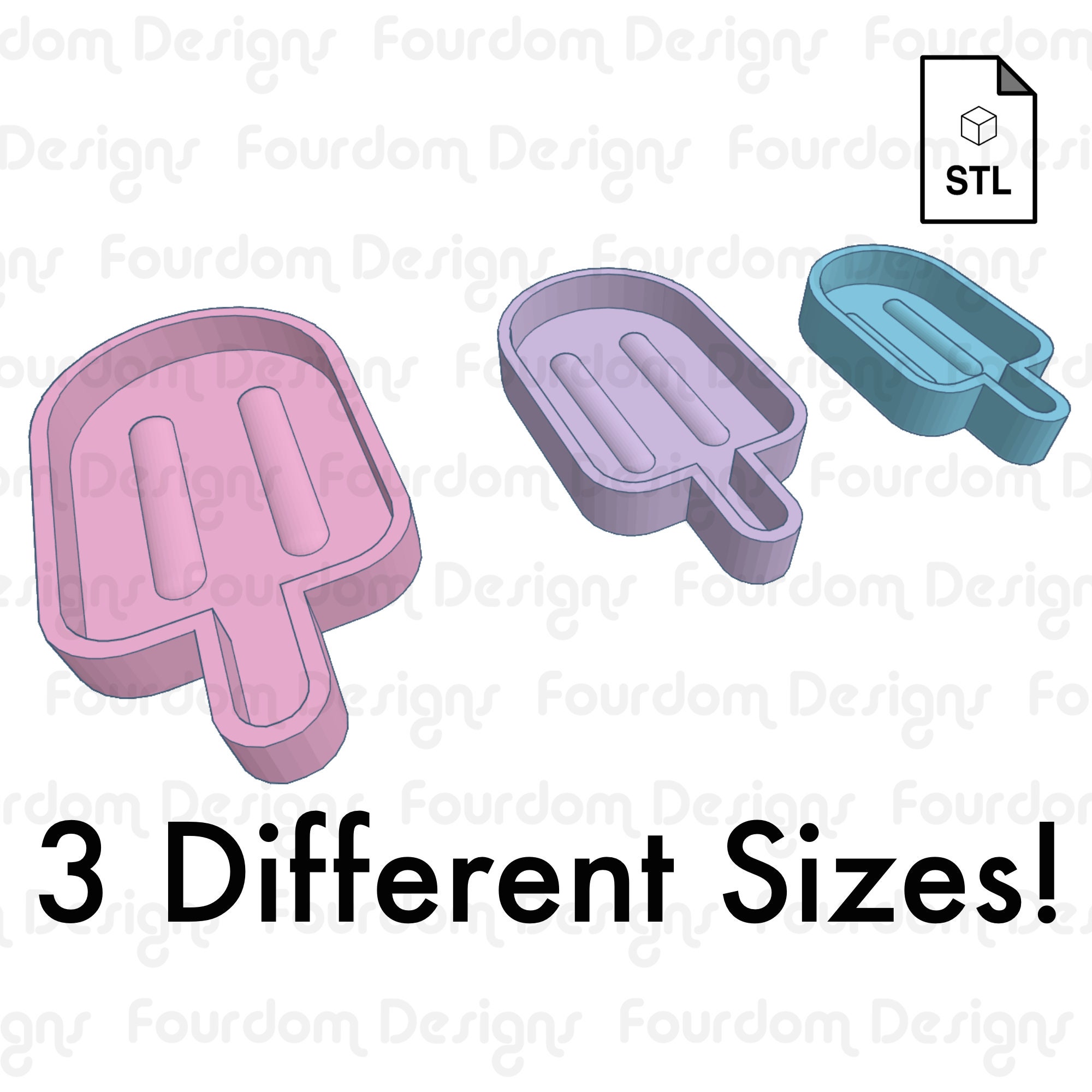 Popsicle Resin Shaker STL File: 3D Printing Mold (digital Download) - Etsy