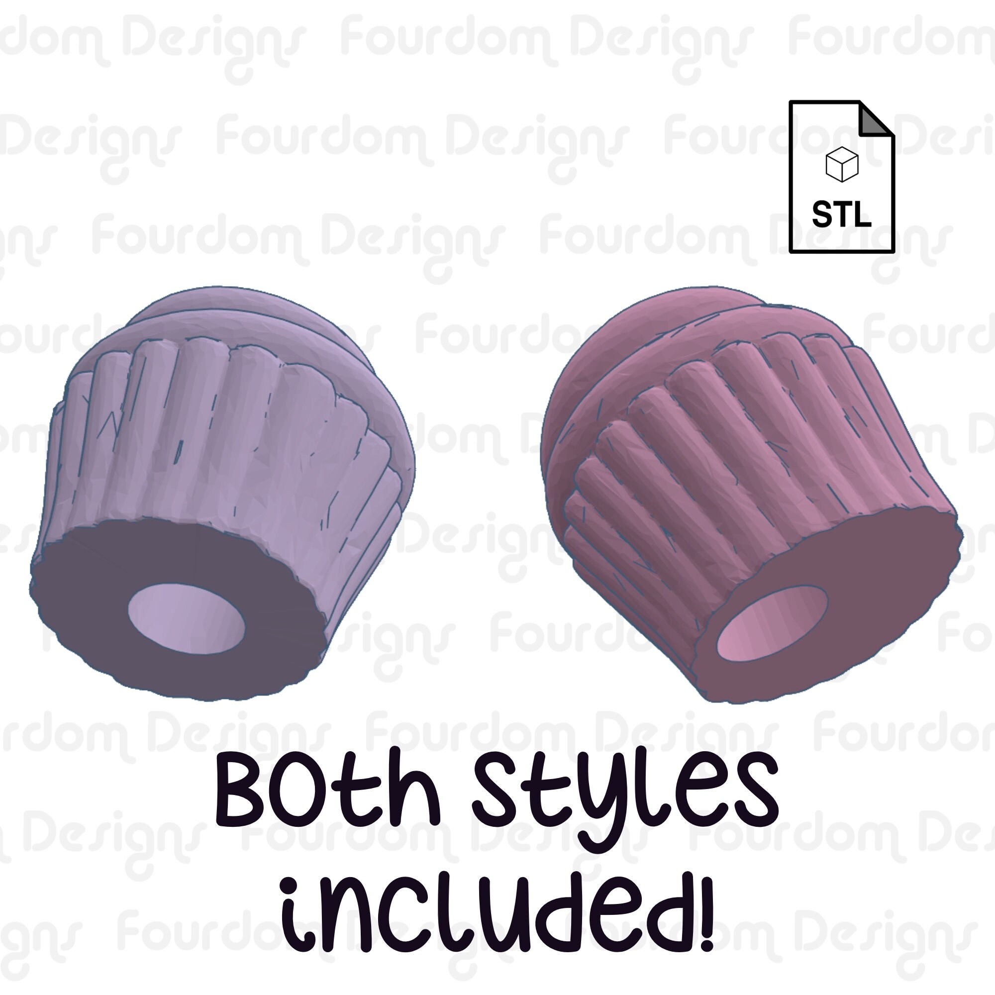 Cupcake Straw Topper Straw Buddy STL File for 3D Printing | Etsy