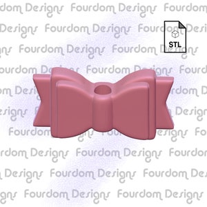 Bow Straw Topper STL File for 3D Printing - Digital Download - Etsy